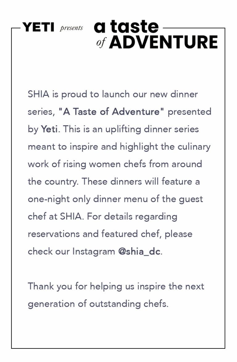 SHIA - Fine Dining Korean Restaurant in Washington D.C.